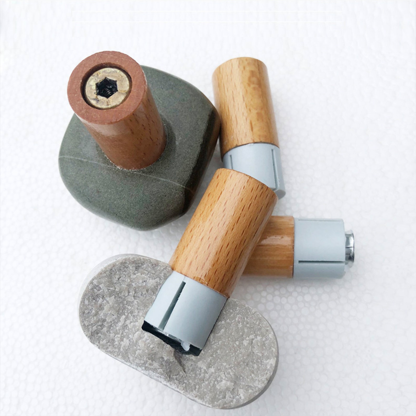 Creative Stone Knobs/rock Wall Hook/cobblestones Wandhaken - Etsy