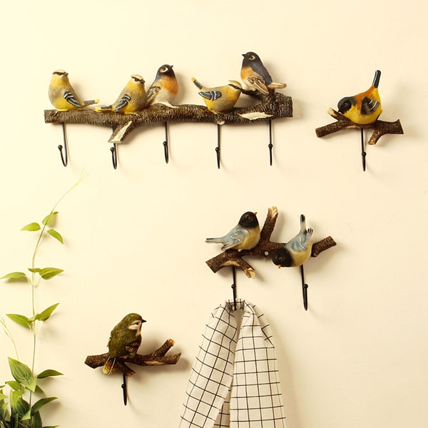 Bird Wall Hook - Etsy