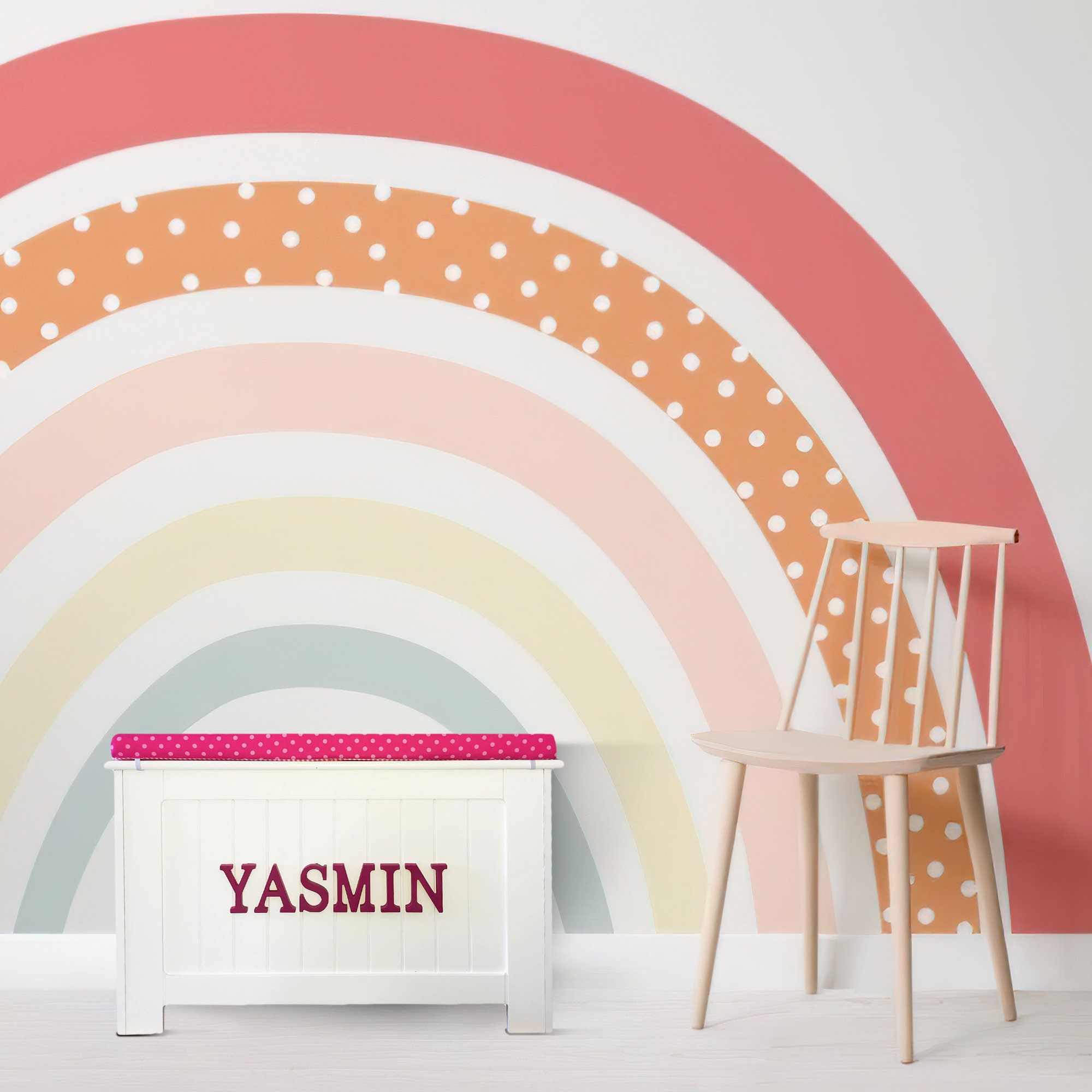 Girls Personalised Toy Box | Etsy