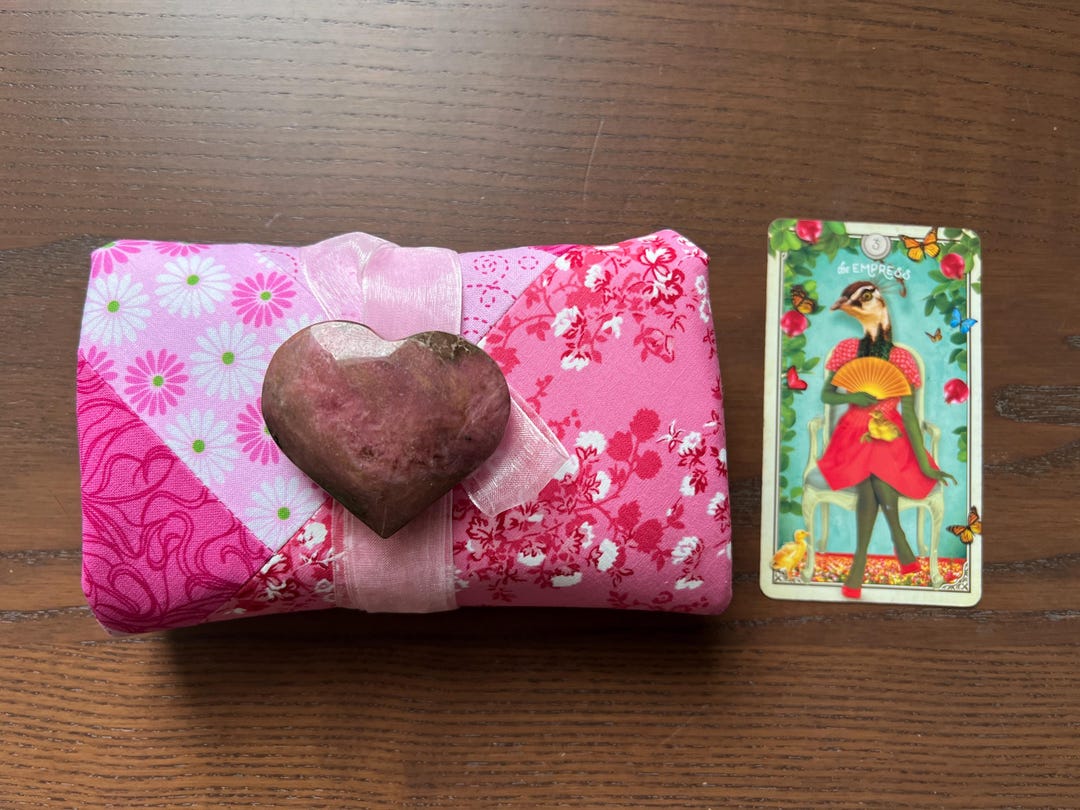 Handmade Pink Quilt Tarot Wrap & Reading Cloth - Etsy UK