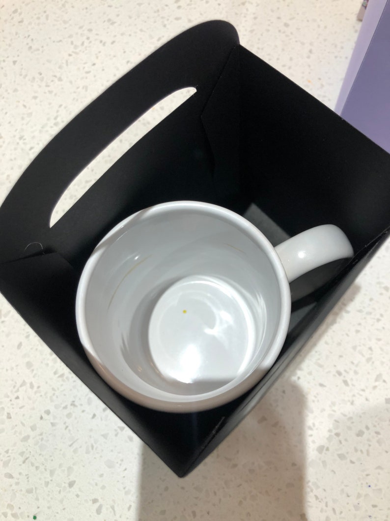 Mug Box Svg Mug Box Template Gift Bag Svg Gift Bag | Etsy