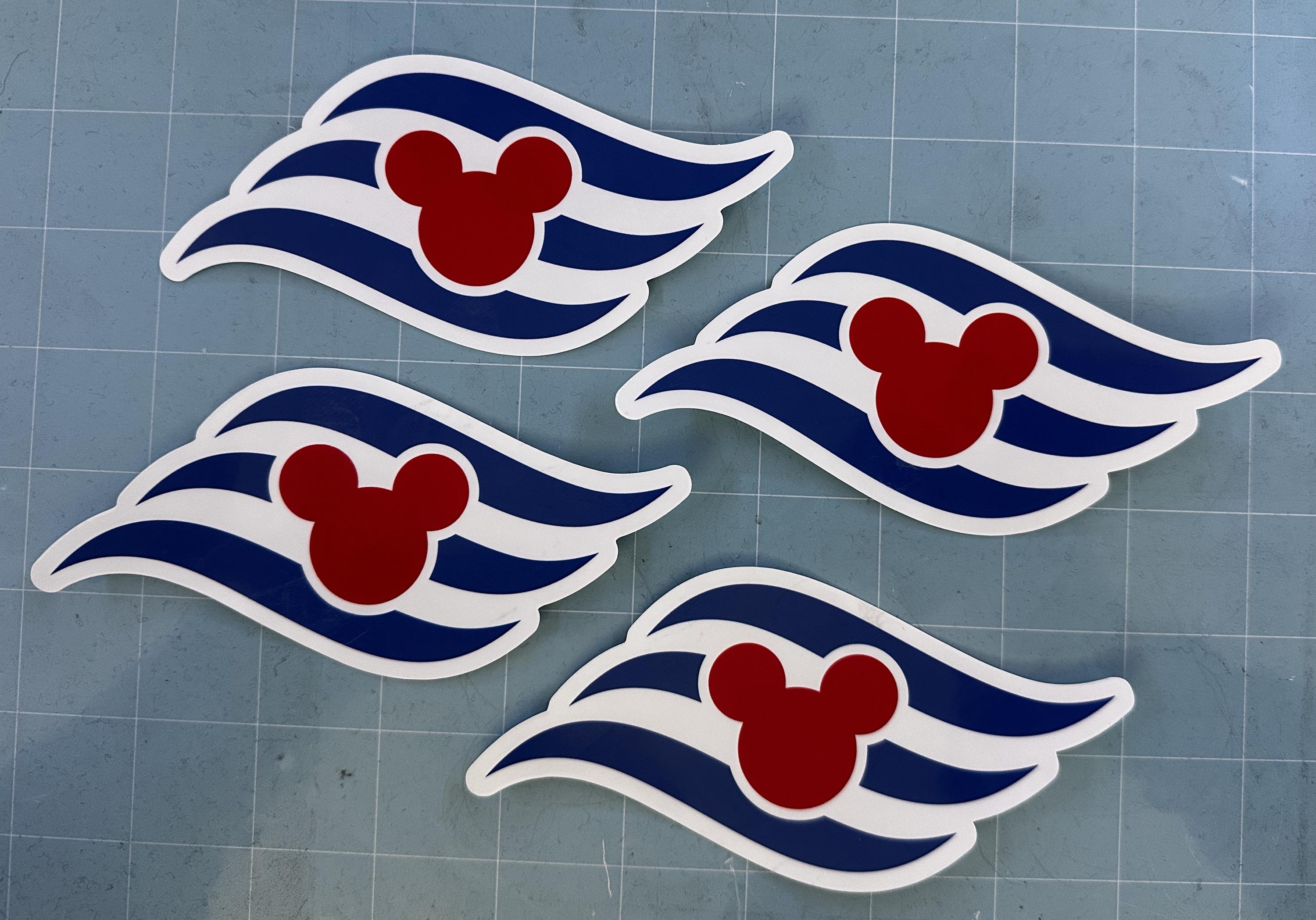 Disney Cruise Line Logo Sticker Waterproof Vinyl Decal 5x2.5 for ...
