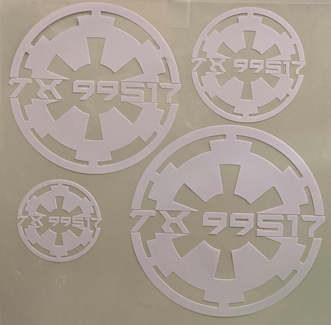 Custom 501st Legion ID Labels – Personalized Vinyl Decals for Star Wars ...