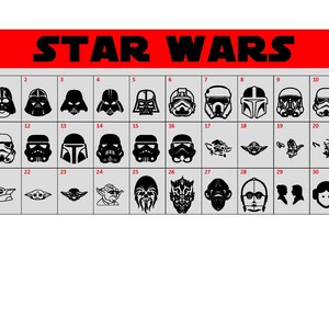 Star Wars Decals. Custom Cut Star Wars Decals. Great for Cars | Etsy