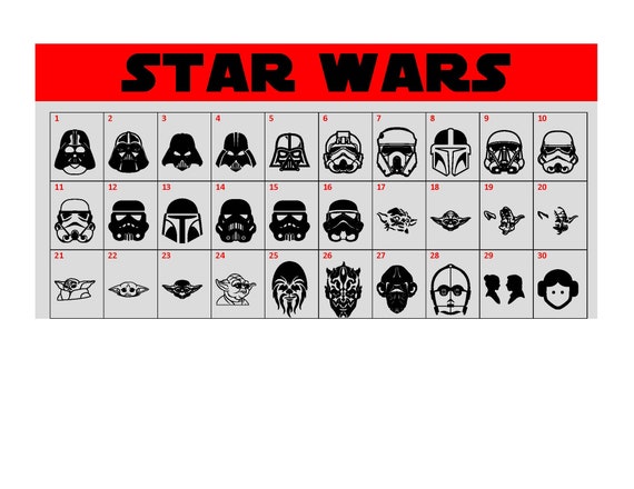 Star Wars Decals. Custom Cut Star Wars Decals. Great for Cars | Etsy