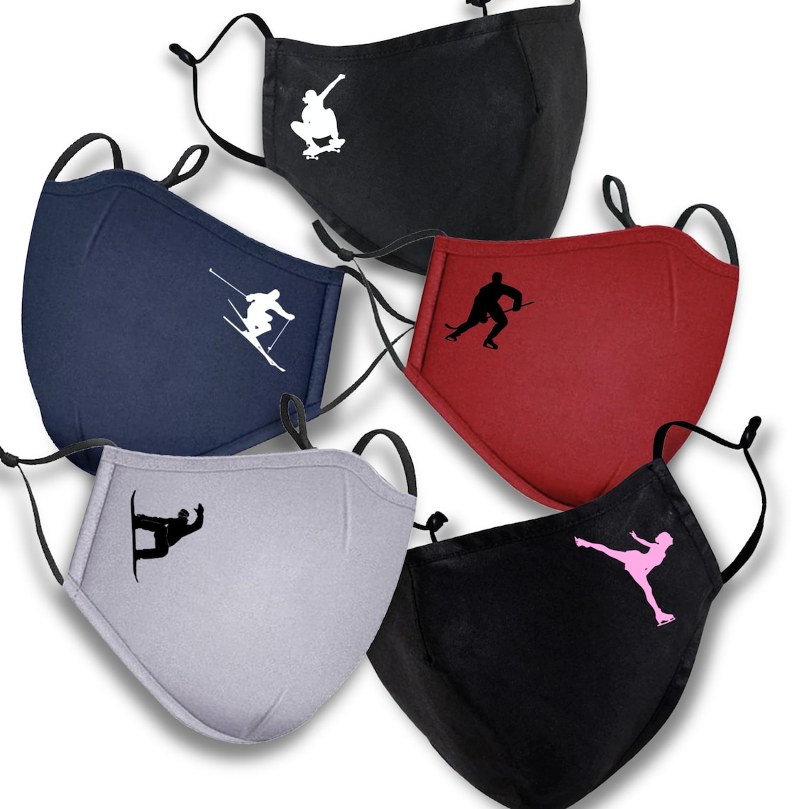 Skateboard Face Mask Ski Face Mask Snowboarding Face Mask - Etsy Canada