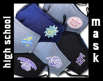 High School Mask - Etsy