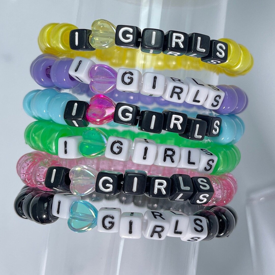 Friendship Bracelet With I Heart Girls Fun Festival Kandi for EDM ...