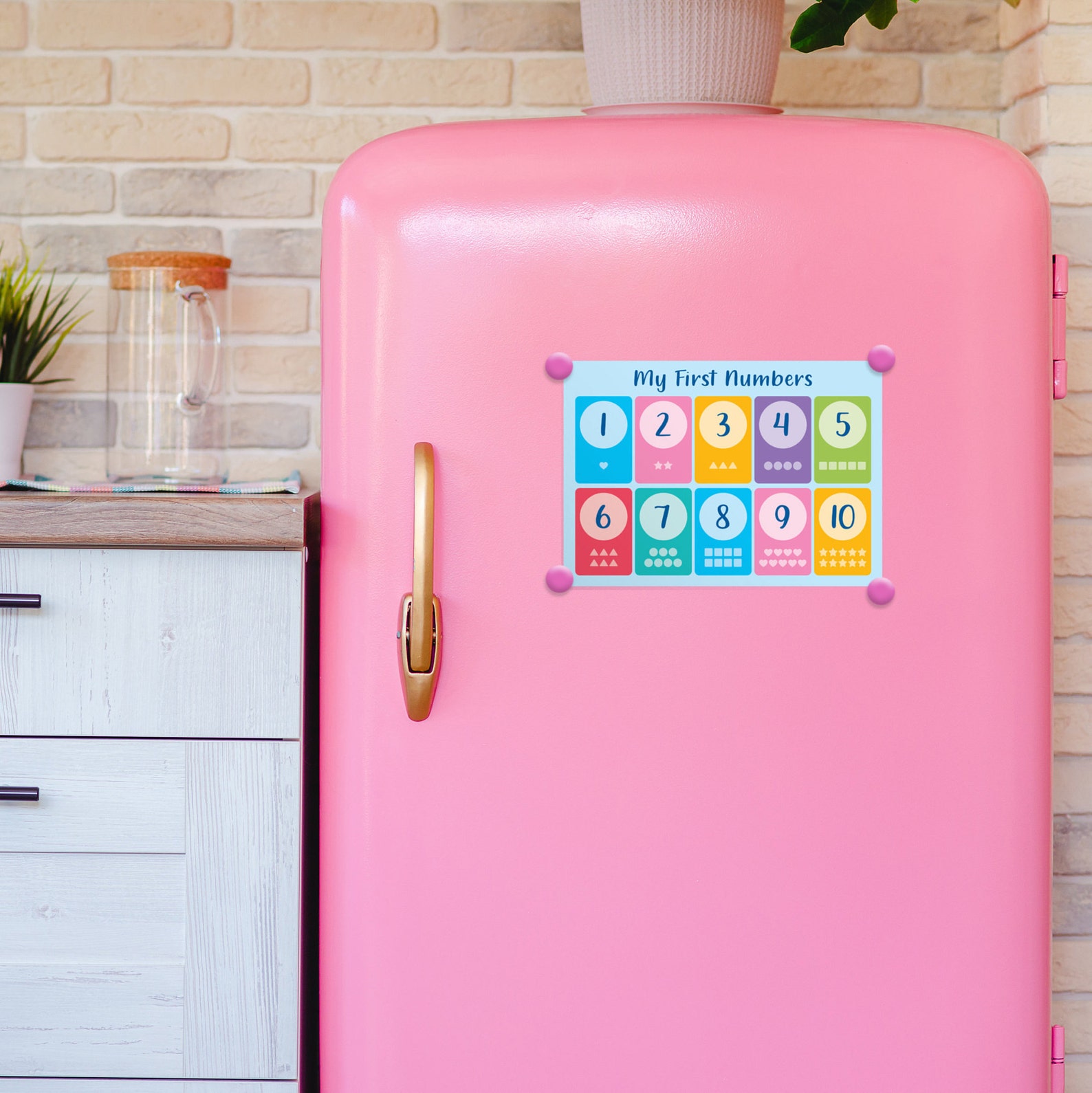 My First Numbers 1 10. PDF PRINTABLE DOWNLOAD A4 and U.S. | Etsy