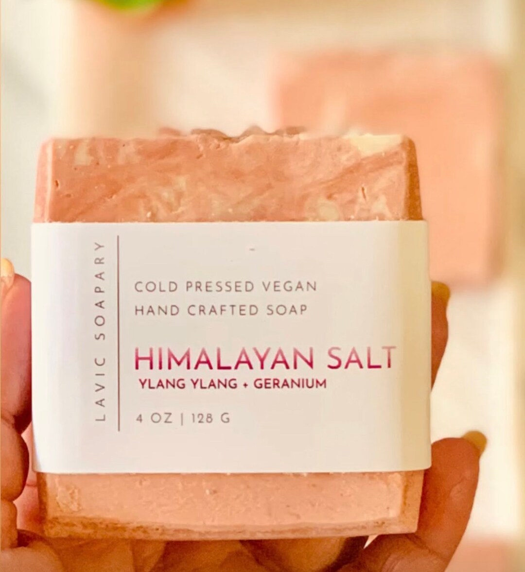 HIMALAYAN SALT SOAP Exfolating Soap Healthy Soap Soothing Soap - Etsy