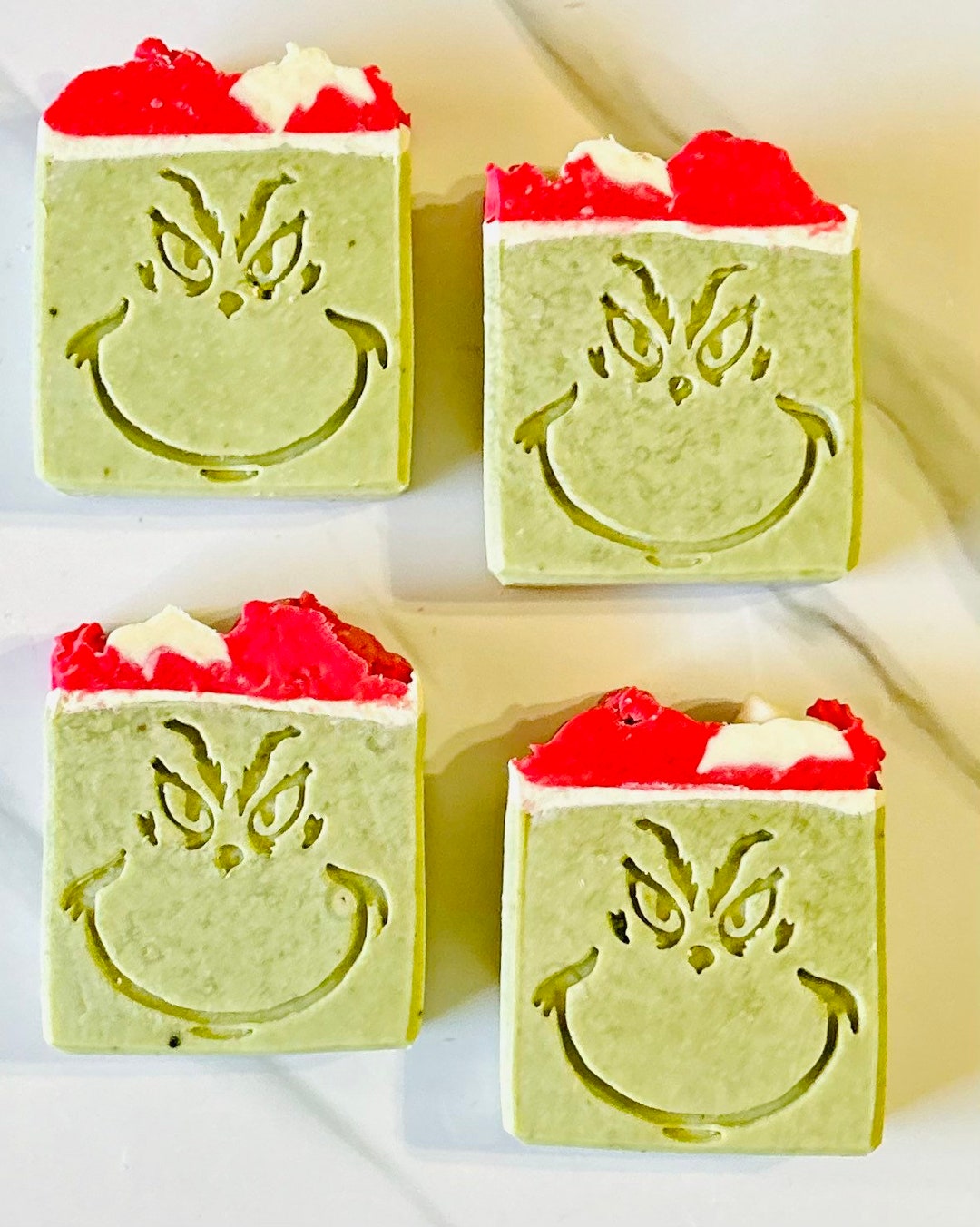 The Grinch Vegan Soap Avocado Soap Xmas Soap Natural Soap No Palm Oil ...