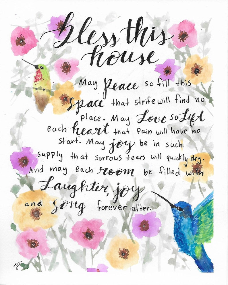 Bless This House - Etsy