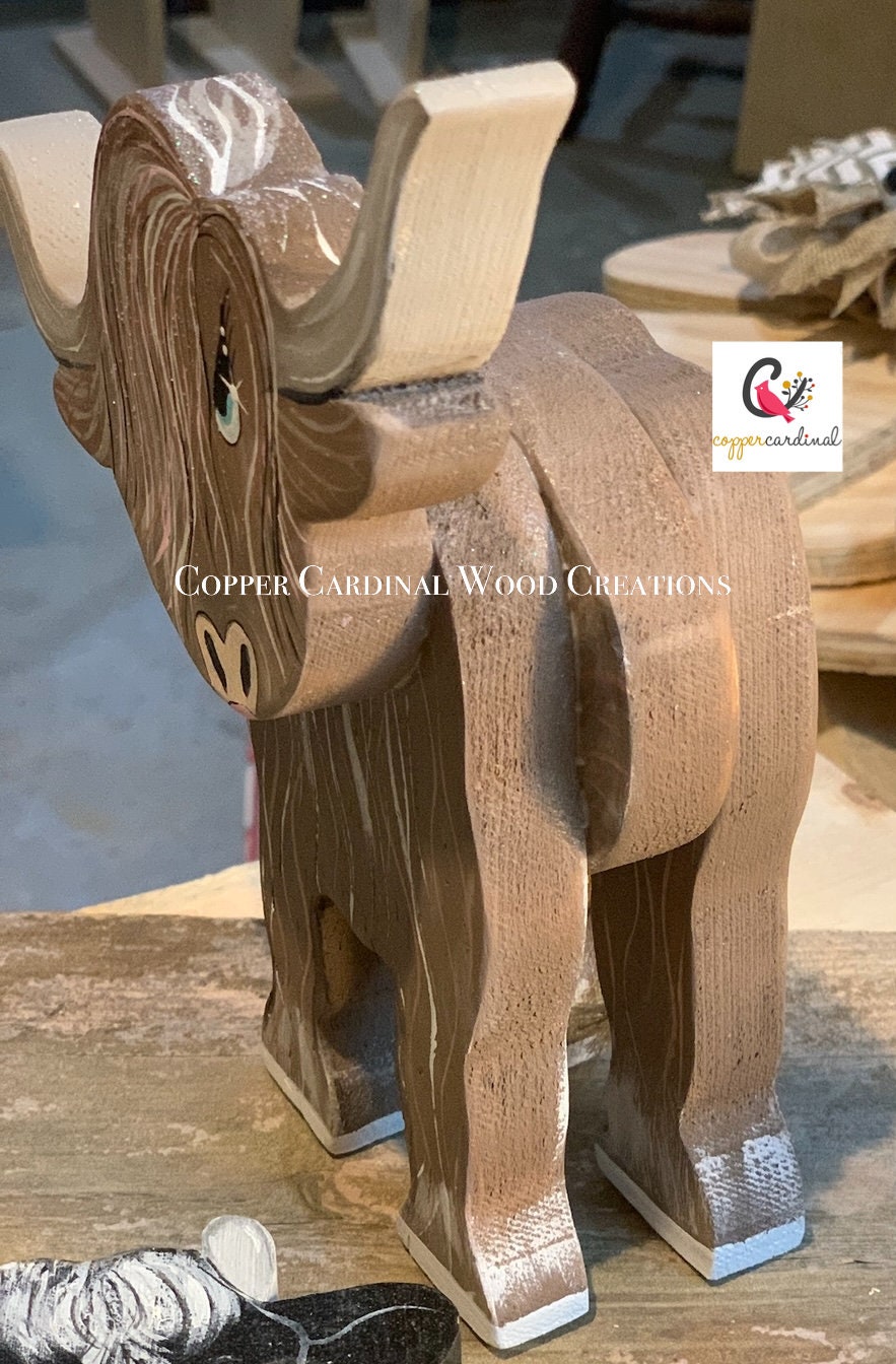 Wood Cow, Tan Cow, Wood Pattern, Pattern, Cow Pattern, Highland Cow ...