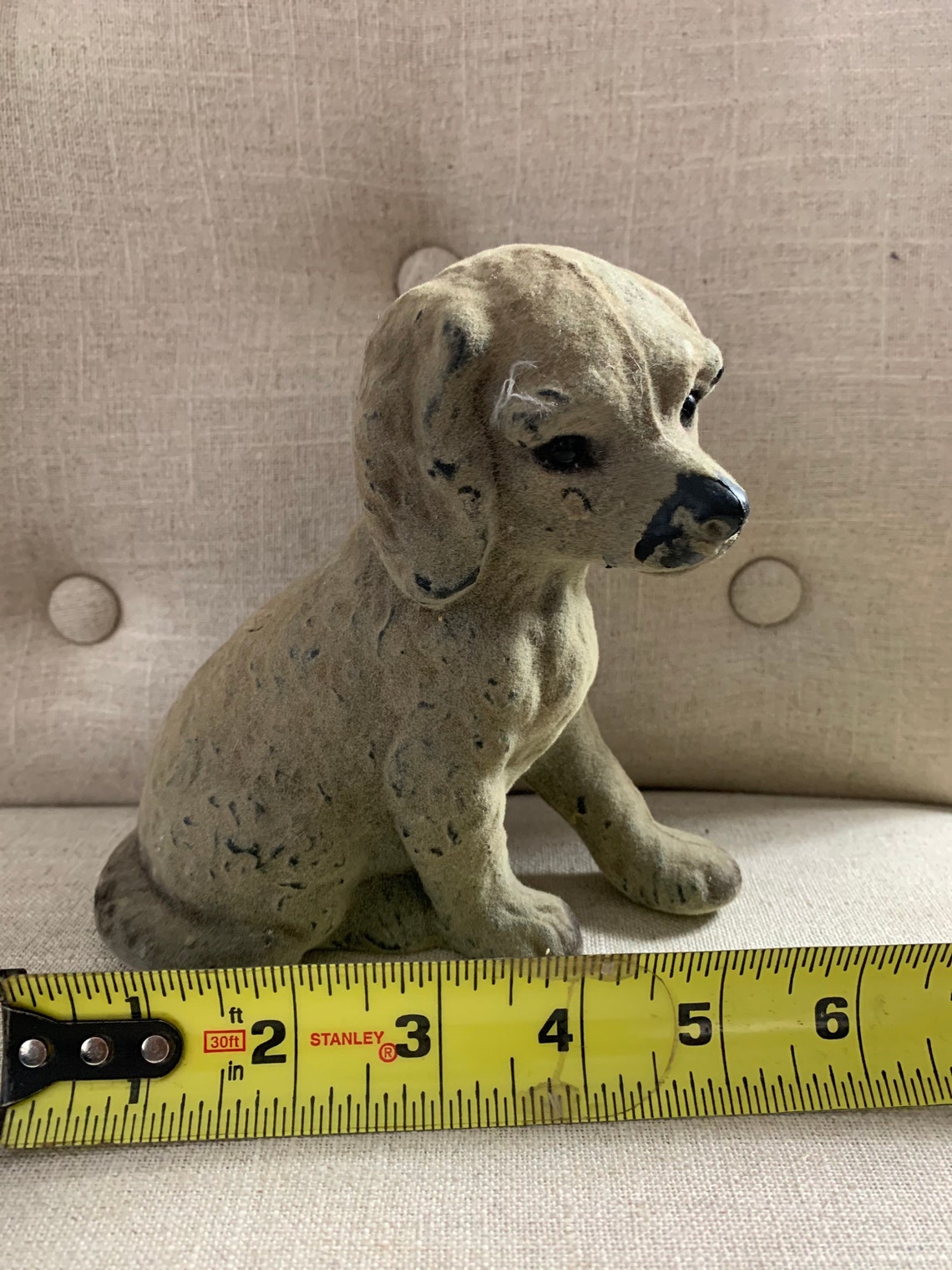 Beautiful Dog Bank With a Little Chip Nose. - Etsy