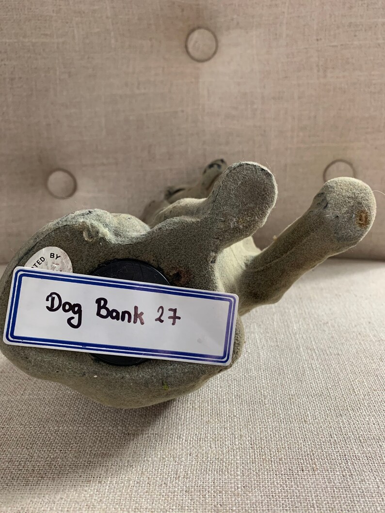 Beautiful Dog Bank With a Little Chip Nose. - Etsy