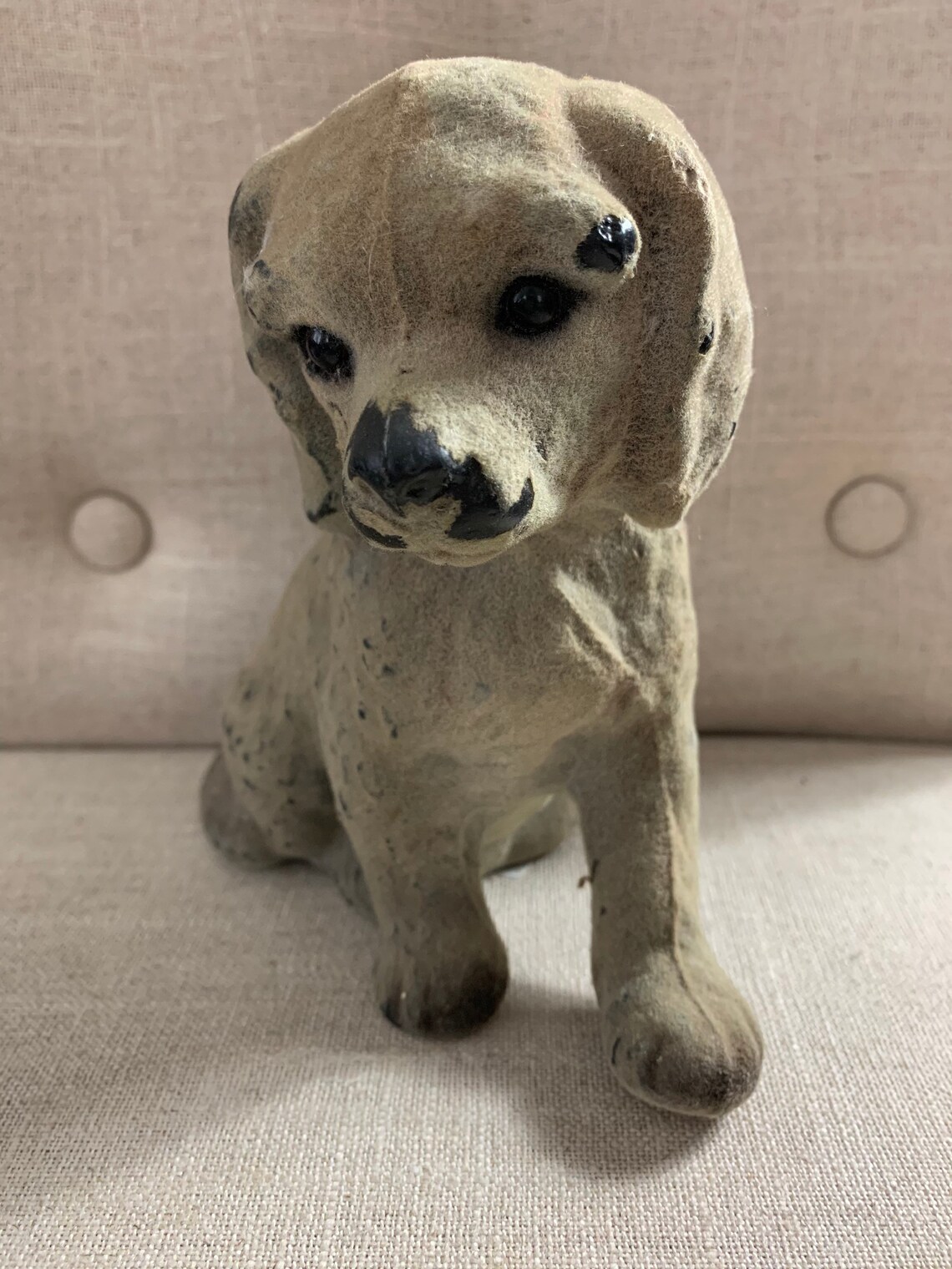 Beautiful Dog Bank With a Little Chip Nose. - Etsy