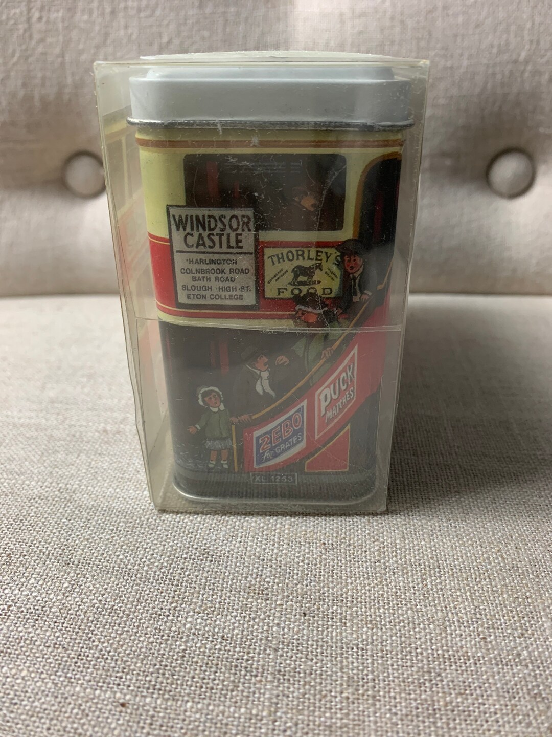 Beautiful Vintage Large British Bus Tin London Double-decker Red. - Etsy