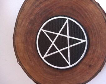 Pentagram Patch, Wiccan, Wicca, Witchcraft, Occult Patch, Gothic Patch, Witchy Patch, Punk Patch ...