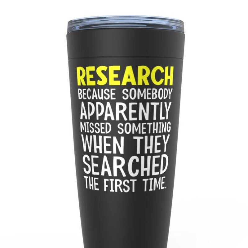 Research Mug - Etsy