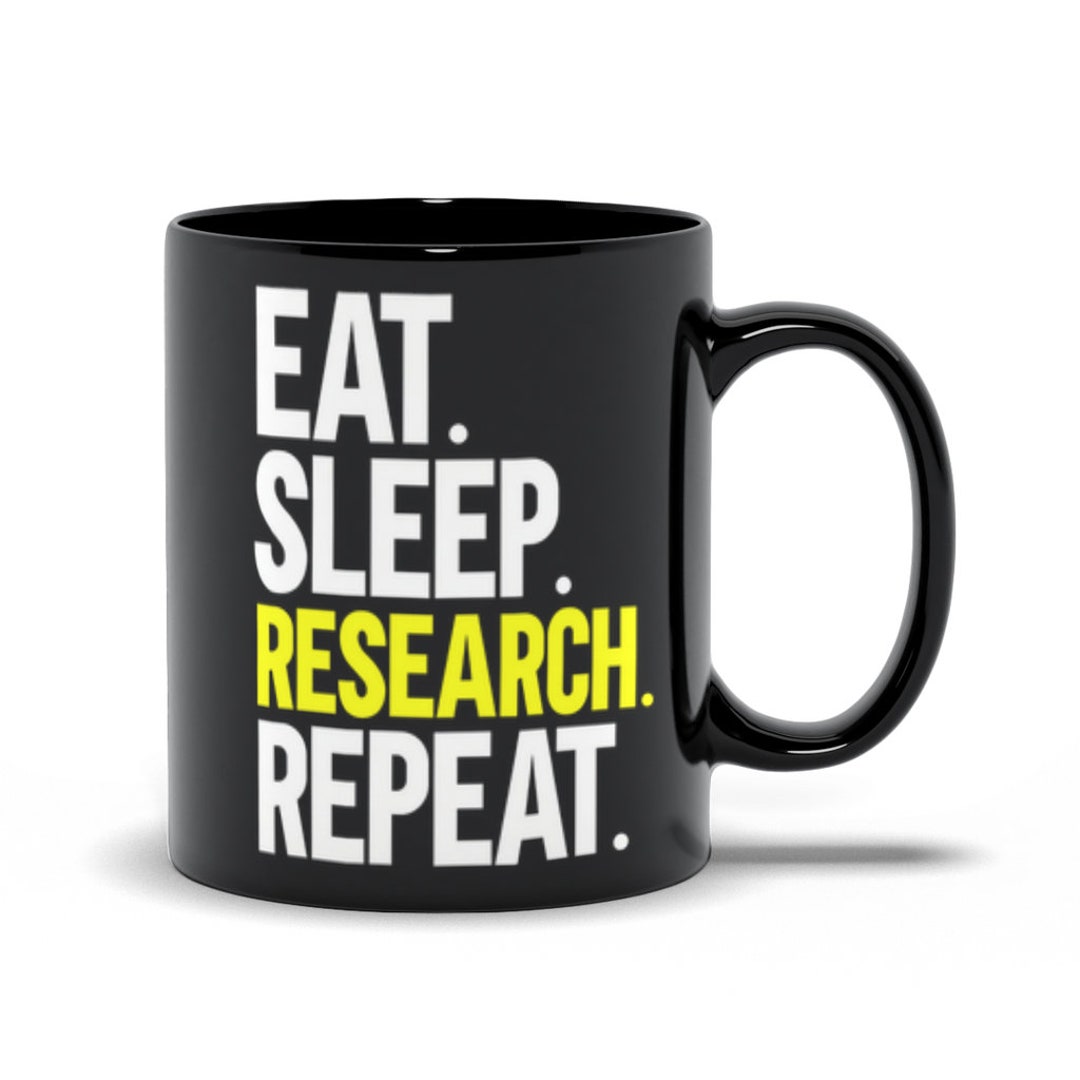 Research Mug, Researcher Gift, Phd Student Gift, Research Gift ...