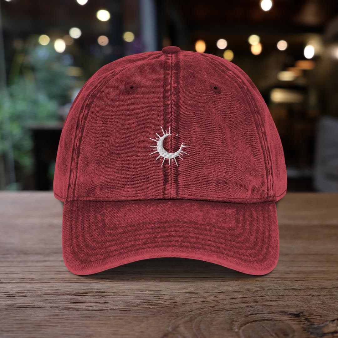 Astrology-themed Vintage Loona Sun and Moon Embroidered Dad Hat - Etsy