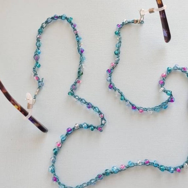 Beaded Glasses Chain - Etsy