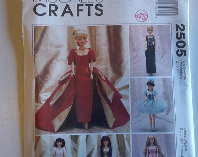 Simplicity 5755 Sewing Patterns for Dummies 11 1/2 Inch Fashion Doll ...