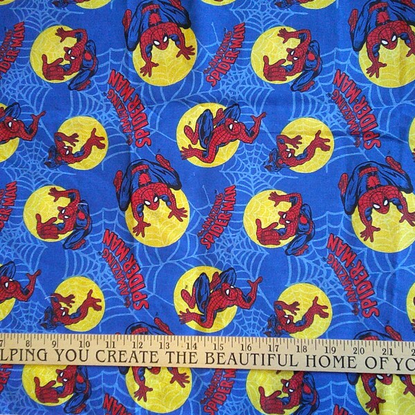 Spiderman Fabric Panel - Etsy