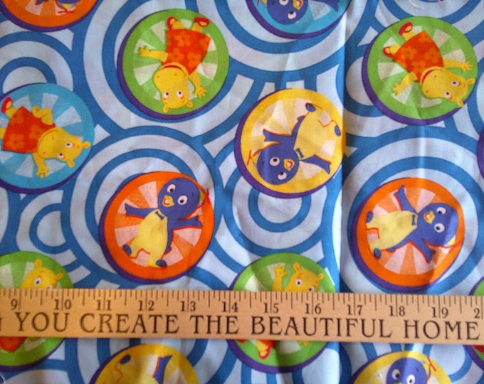 Backyardigans Nickelodeon Cotton Fabric Children/ Juvenile OOP 2005 ...
