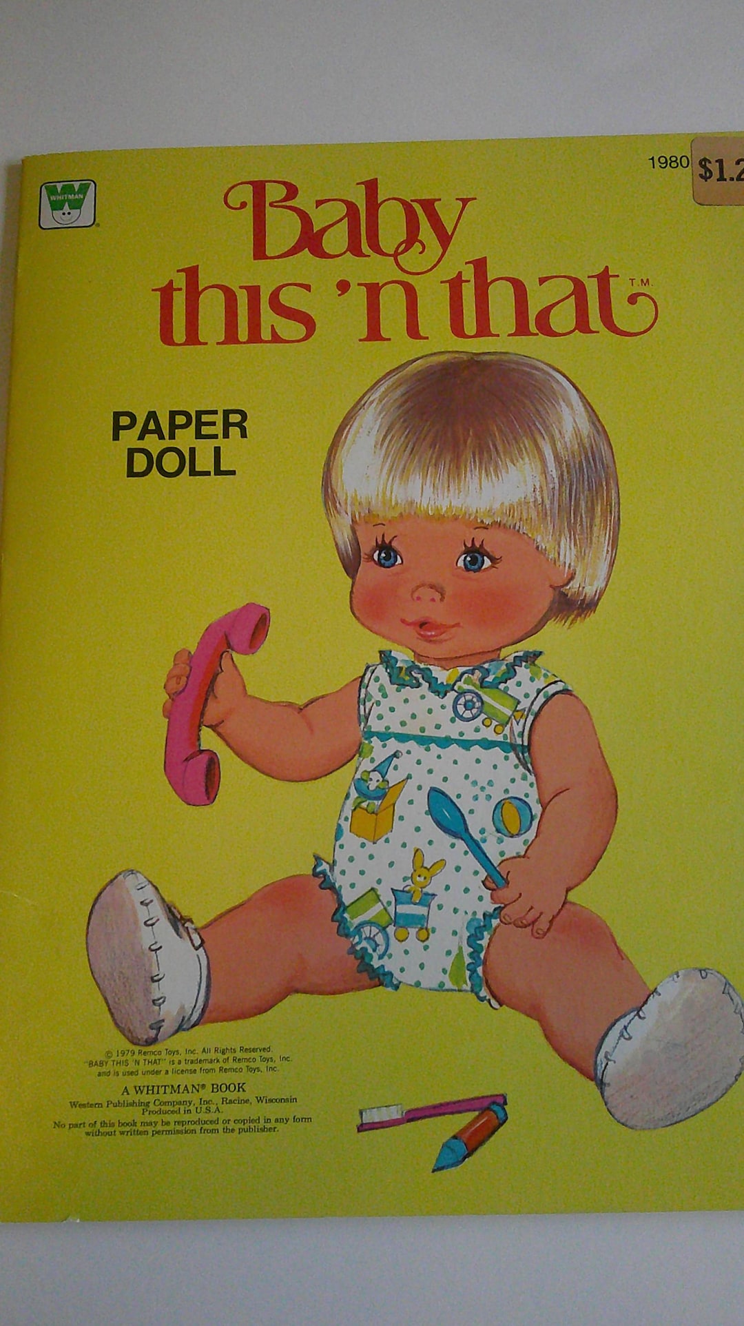 Baby This N That Paper Doll Book Vintage 1979. Preowned Excellent ...