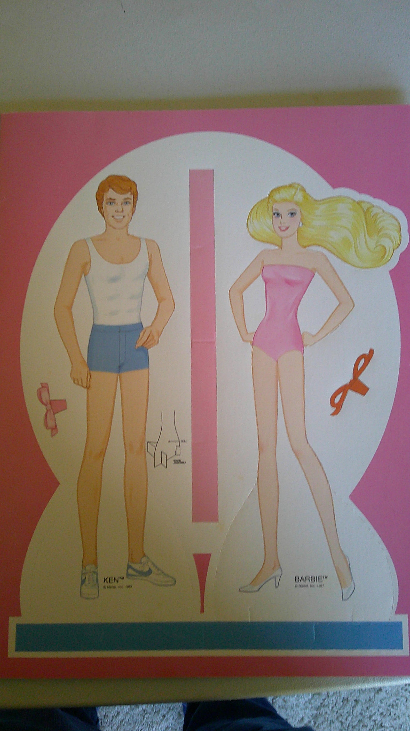 Jewel Secret Barbie Paper Doll Book A Golden Book Western Publishing ...