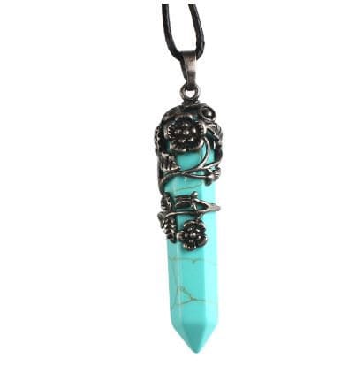 Healing Chakra Wicca Witch Amulet Jewelry, Ethnic Tribe Totem Necklace ...