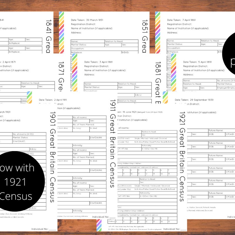 Genealogy Printable - Etsy