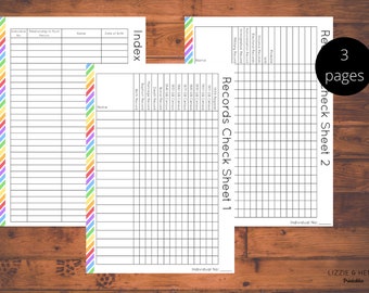 Genealogy Notes Family Tree Notes Charts Bundle Printable Pdf - Etsy UK