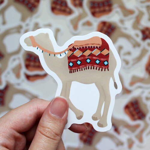 Camel Sticker Arab Egypt Middle East - Etsy