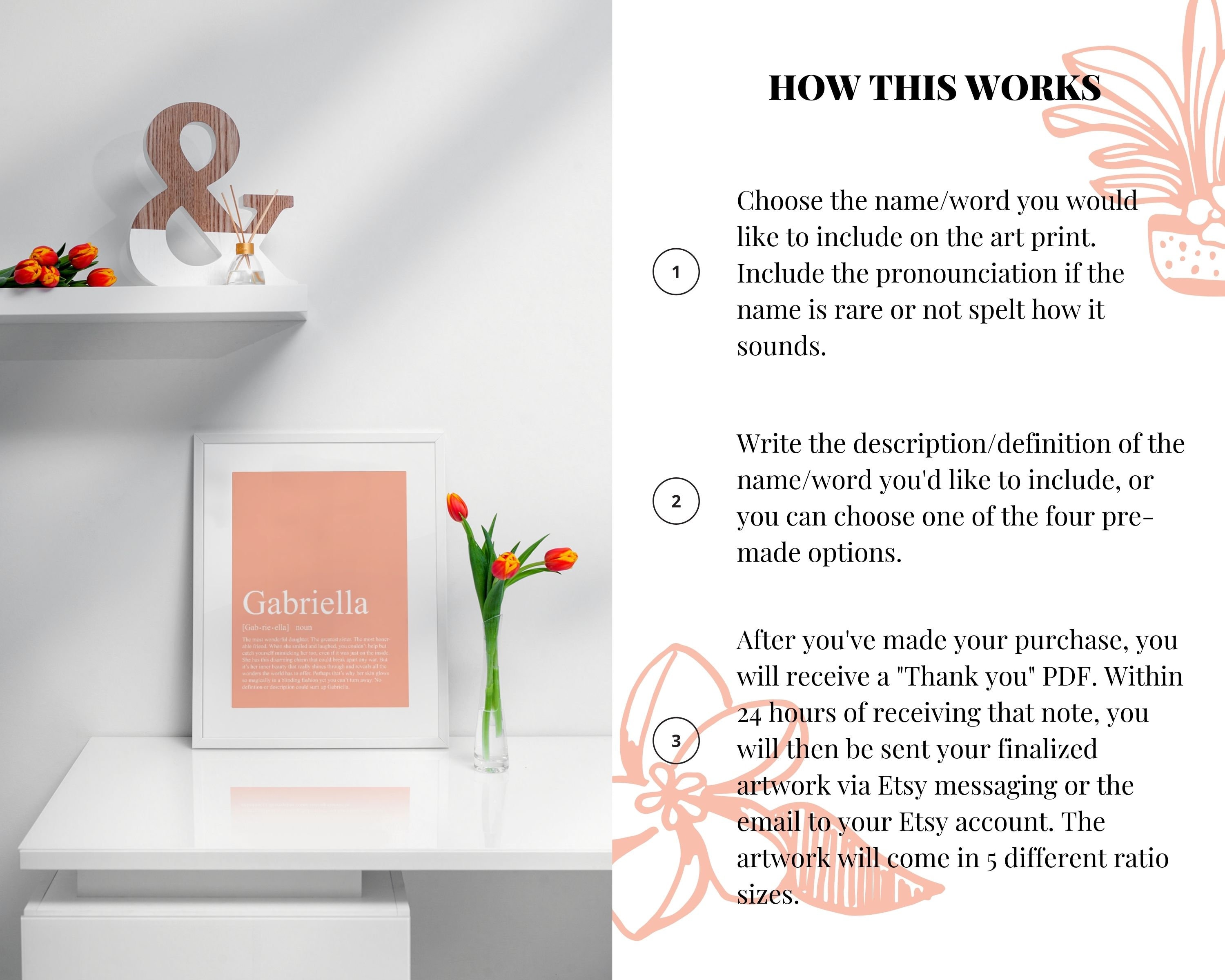 Personalized Dictionary Definition Art Print Personalized - Etsy