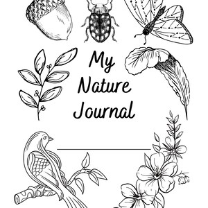 Nature Journal Printable: Homeschool Nature Study (digital Download) - Etsy