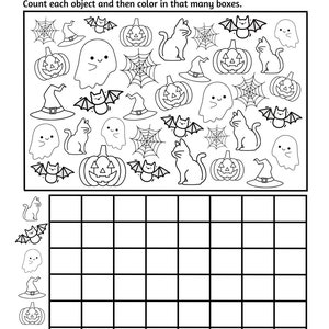 HALLOWEEN MATH ACTIVITY | Number | Practice | Fluency Homeschool | Unit ...