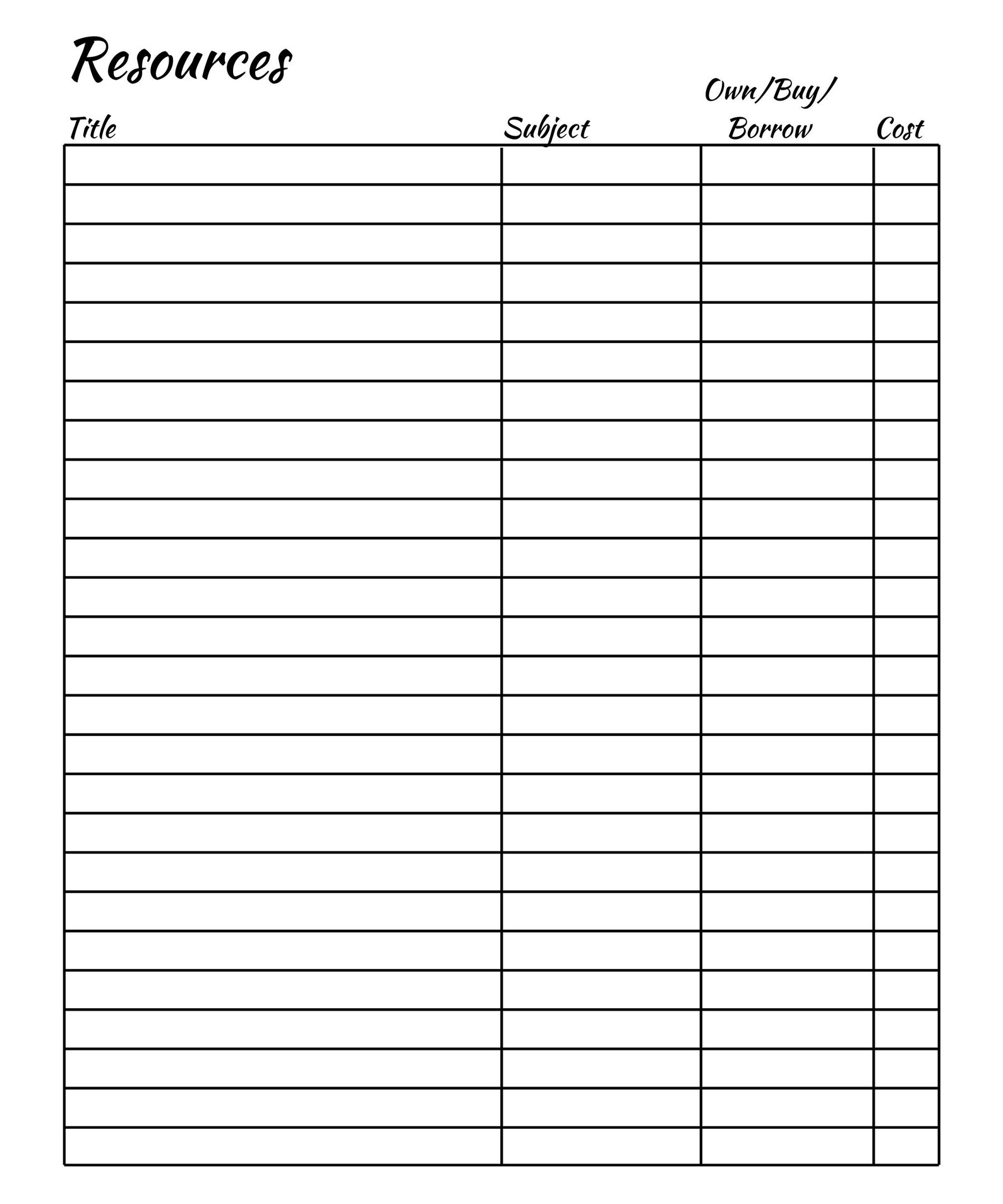 COLORABLE HOMESCHOOL PLANNER Digital Printable Complete Homeschool ...
