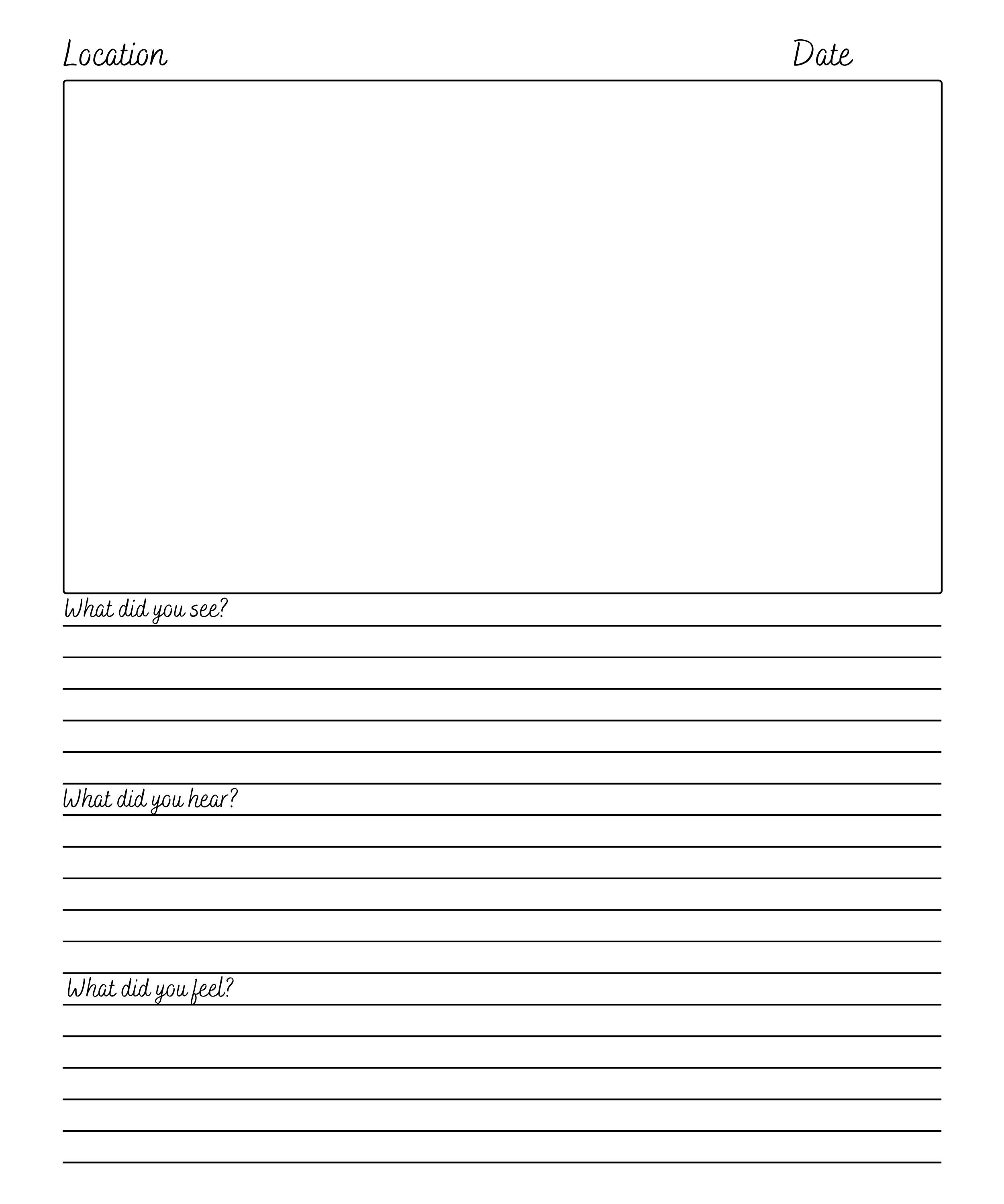 COMPLETE NATURE JOURNAL | Digital Printable | How to Keep A Nature ...