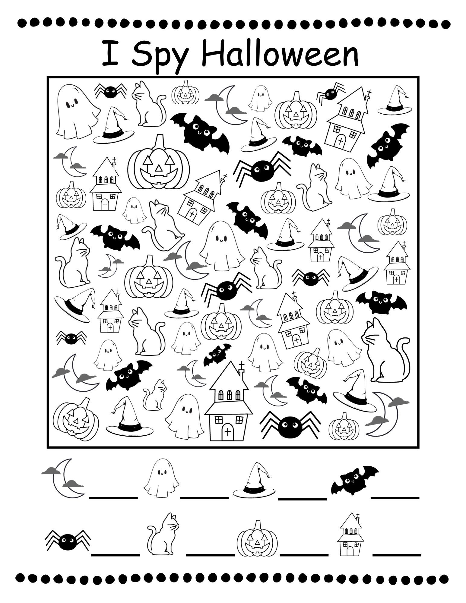 HALLOWEEN MATH ACTIVITY Number Practice Fluency Homeschool Unit Study ...