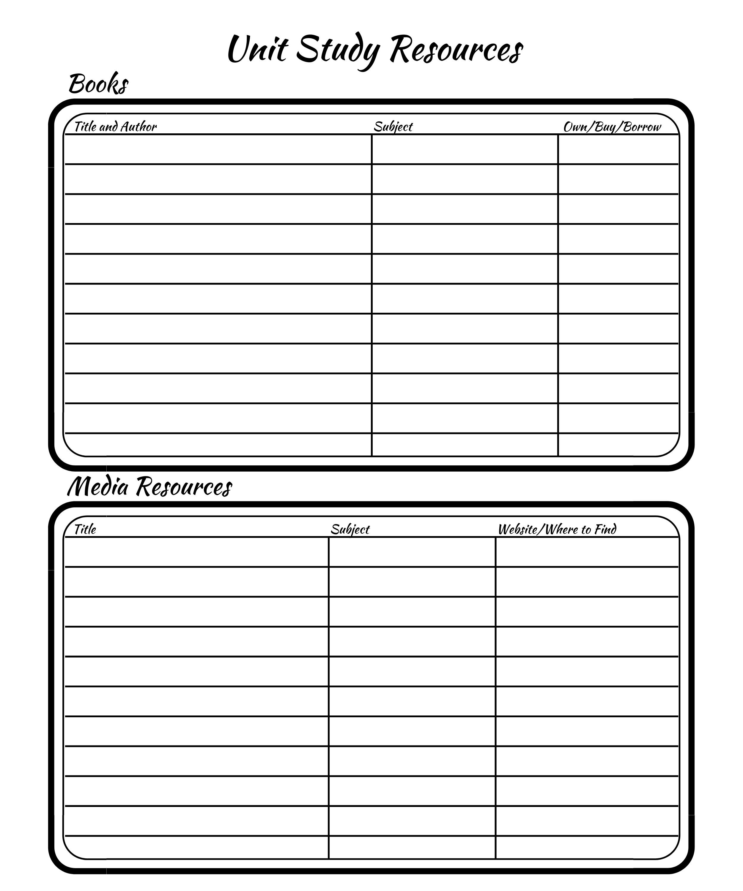 COLORABLE HOMESCHOOL PLANNER | Digital Printable | Complete Homeschool ...