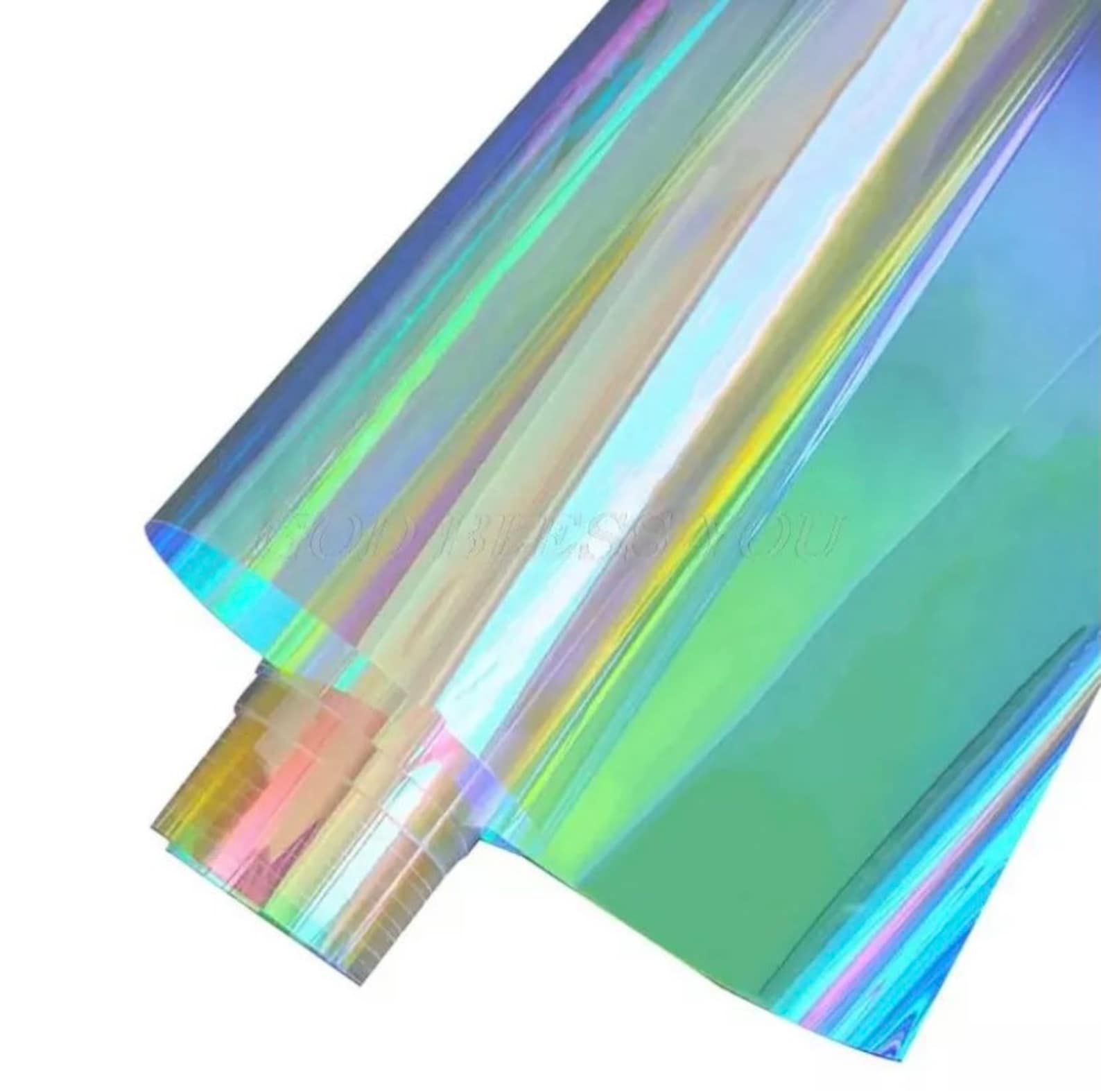 Aurora AB Effect Reflective Mirror Paper. 20* 10 Cm - Etsy UK