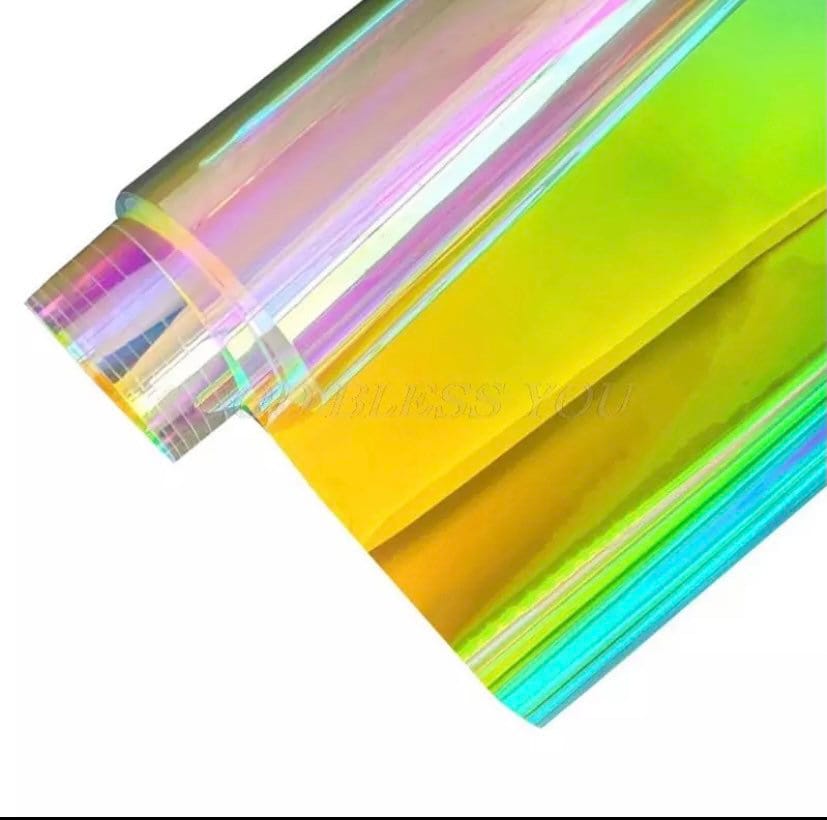 Aurora AB Effect Reflective Mirror Paper. 20* 10 Cm - Etsy UK