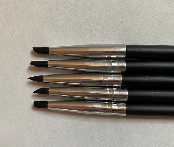 Professional Silicone Rubber Tip Paint Pens Brushes Soft | Etsy