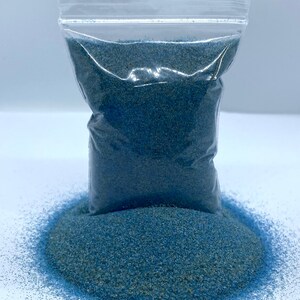 Light Blue Decorative Coloured Sand - Etsy UK