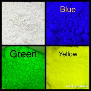 Neon Pigment Powder Fluorescent Color Gradient Fluorescence Effect Neon ...