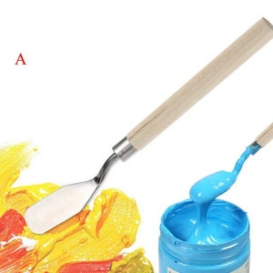 Scraper Knife Texture Painter Palette Oil Mix Scrape Artist Art Draw ...