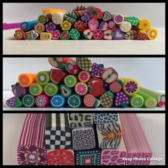 Handmade Polymer Clay Nail Art Decoration Fashion Nail Care - Etsy