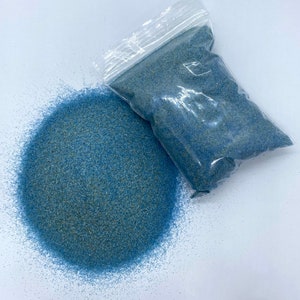 Light Blue Decorative Coloured Sand - Etsy UK